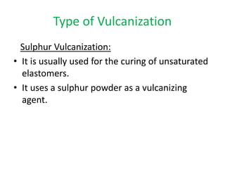 Vulcanization mechanism of natural rubber. | PPT