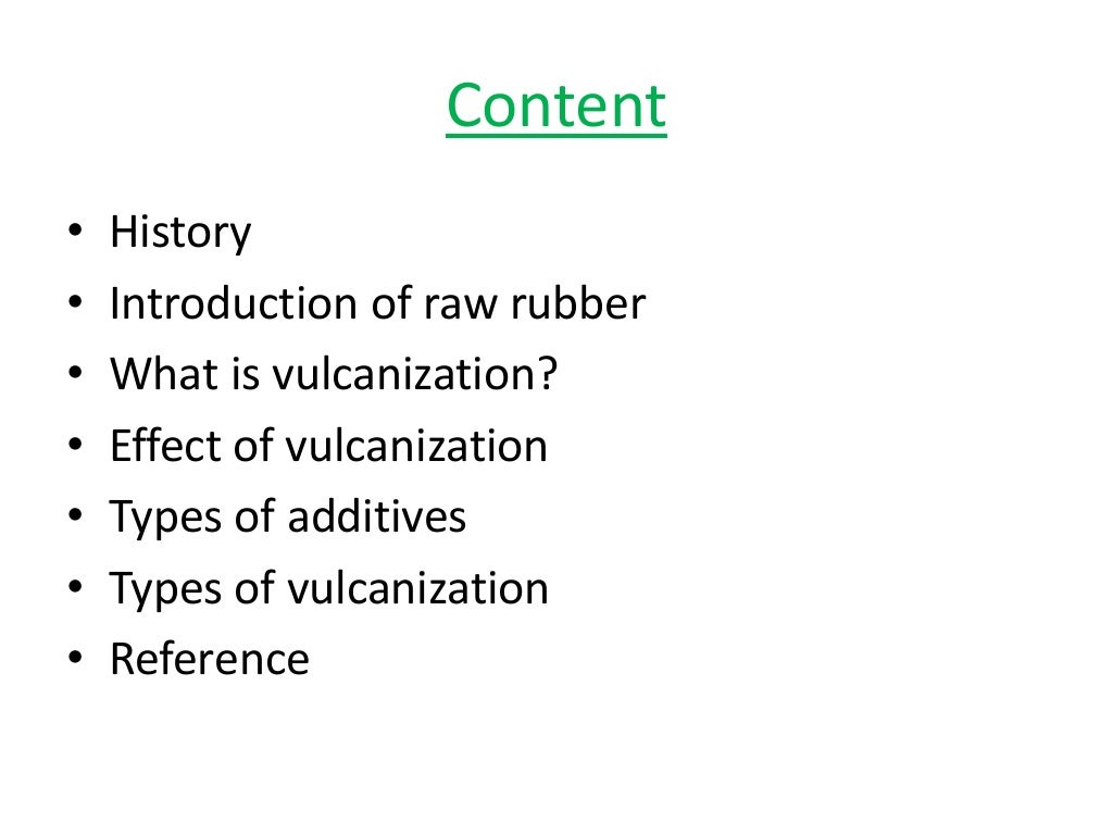 Vulcanization mechanism of natural rubber.