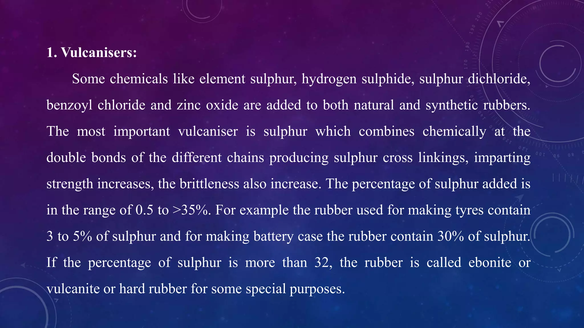 Vulcanization of rubber | PPTX