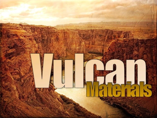 Vulcan materials | PPT