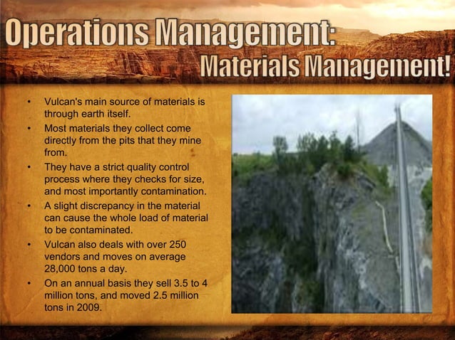 Vulcan materials | PPT