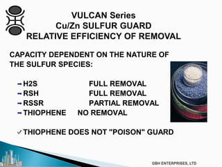 VULCAN Processes for Alky Feed Pre-treatment | PPT