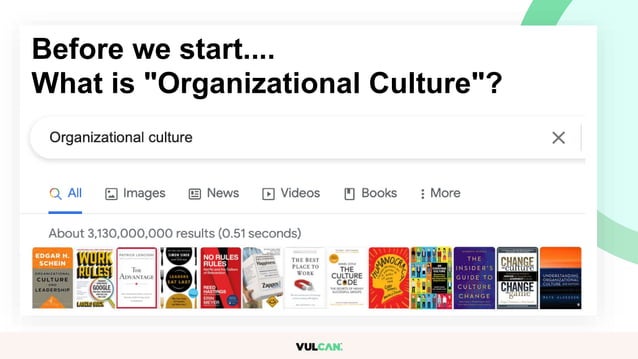 Vulcan's company values | PPT