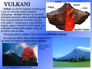 Vulkani i zemljotresi | PPT