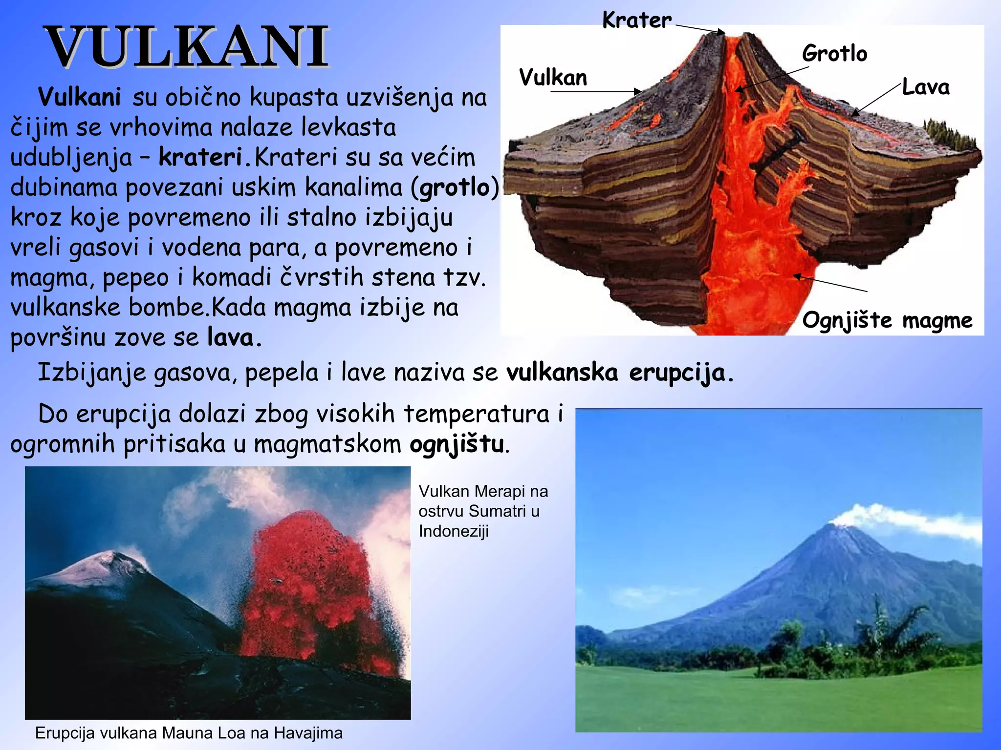 Vulkani i zemljotresi | PPT