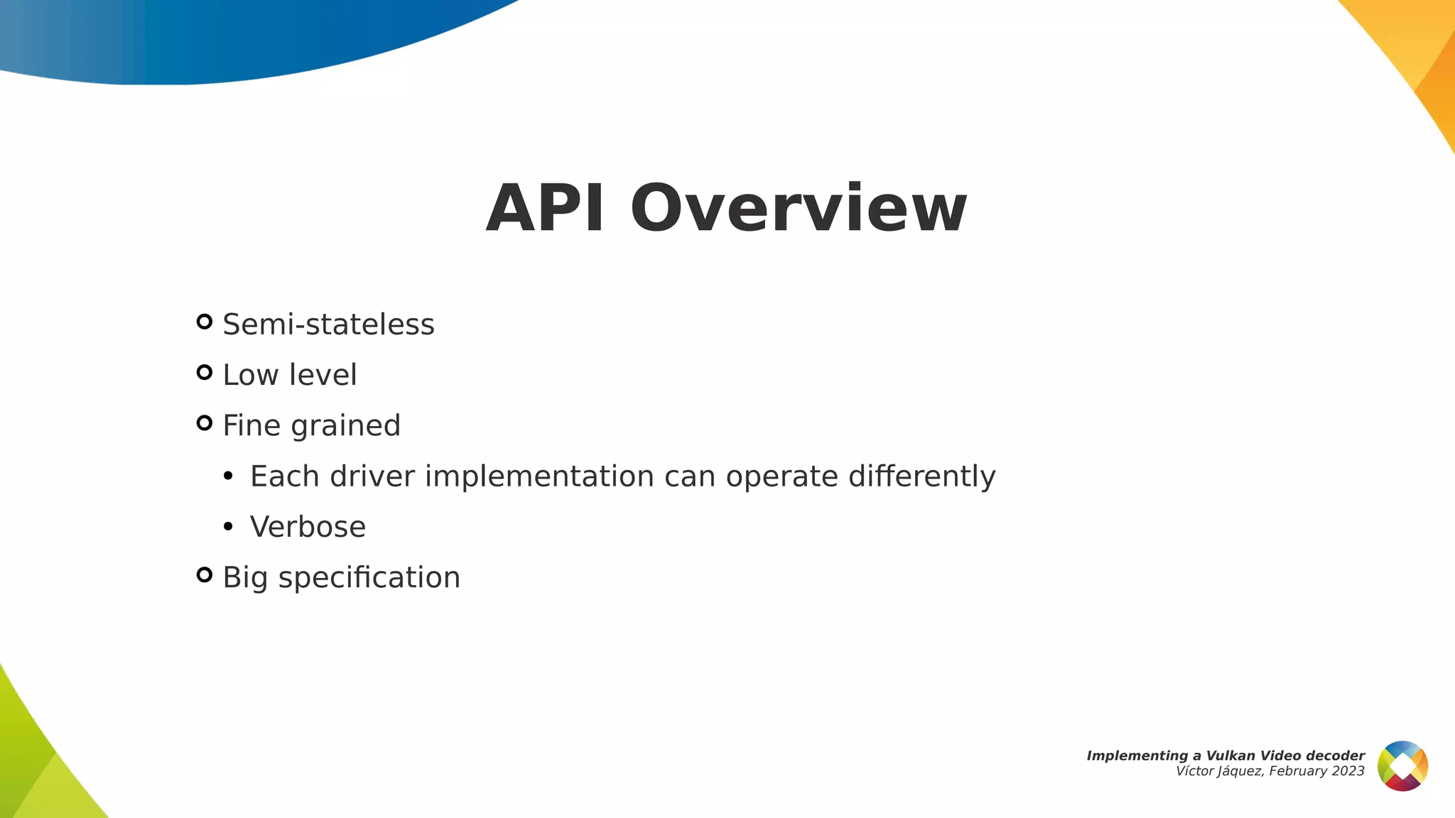 Implementing a Vulkan Decoder | PDF