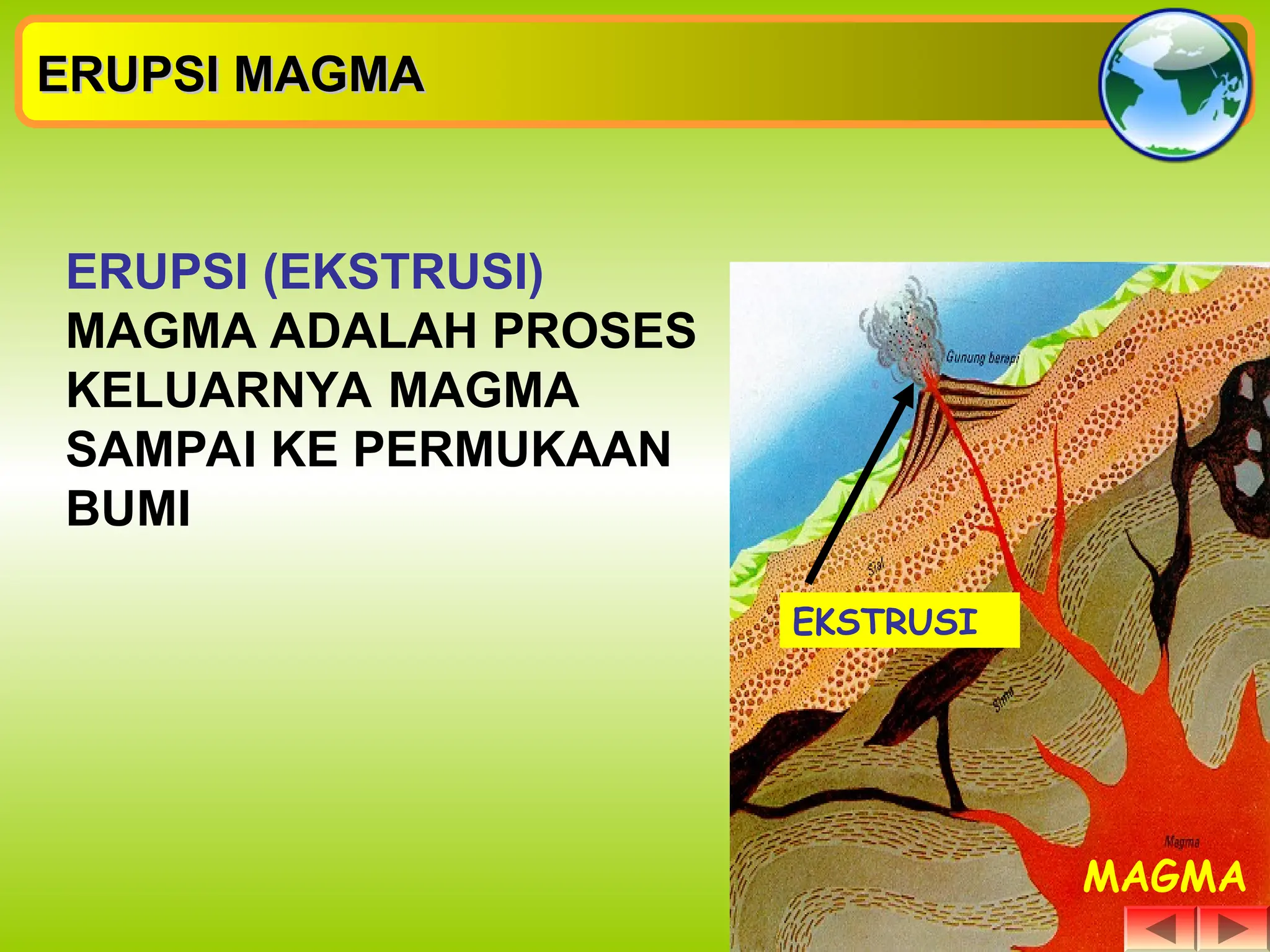 VULKANISME.ppt bahan ajar geografi kelas x | PPT