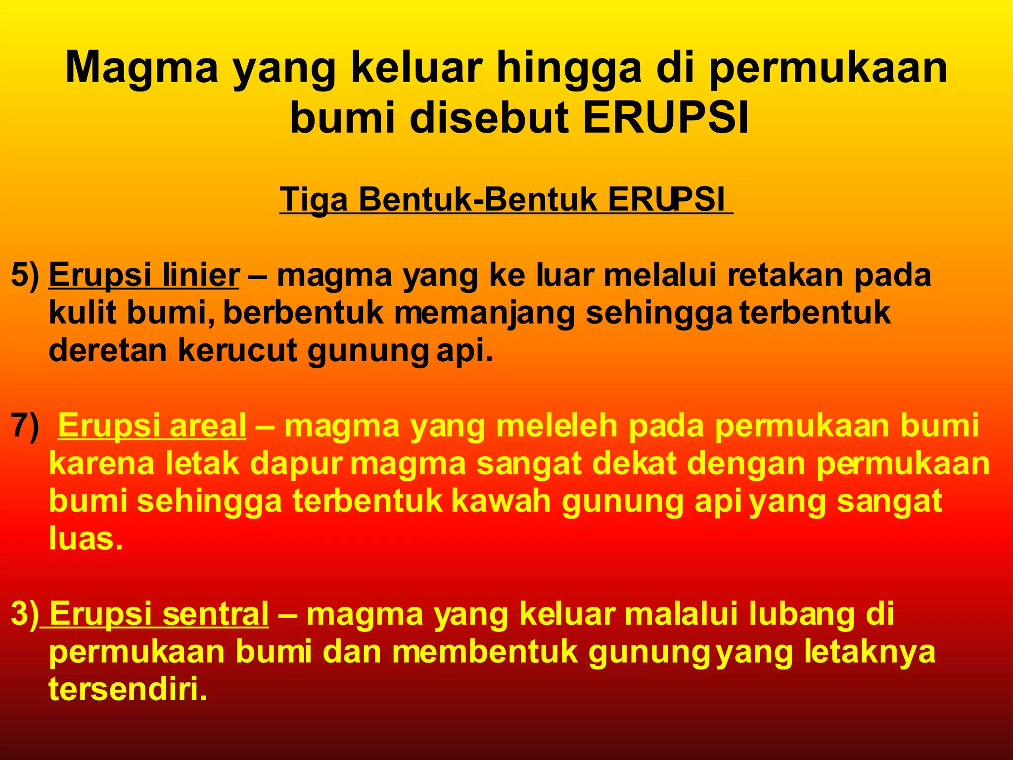 Vulkanisme | PPT
