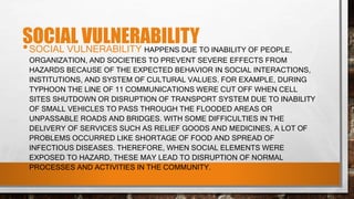 Vulnerabilities of Different Elements Exposed to Hazards.pptx