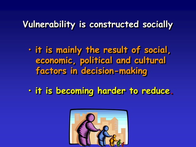 Vulnerability to Disasters | PDF | Business | Business and Finance