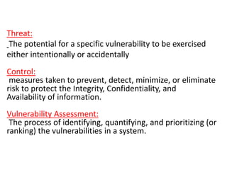 Vulnerability | PPTX