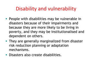 Vulnerable People Definition