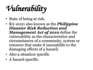 Vulnerability.pptx | Environment | Science
