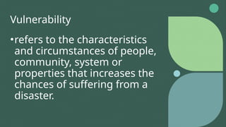 VULNERABILITY disaster risk reduction.pptx