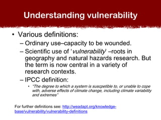 Training module on vulnerability assessment (I) | PPTX