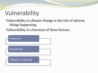 Vulnerability and adaptation to climate change | PDF