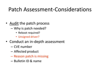 Vulnerability and Patch Management | PDF
