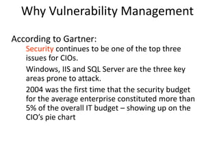 Vulnerability and Patch Management | PDF