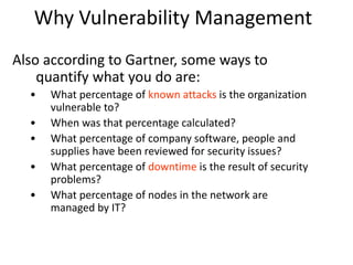 Vulnerability and Patch Management | PDF