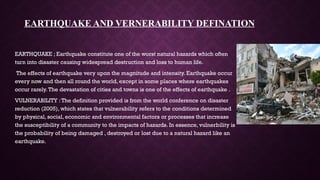 vulnerability and preparedness in earthquake 1.pptx