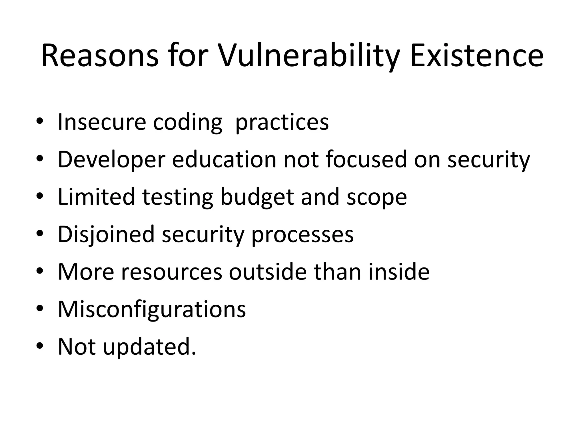 Vulnerability assessment and penetration testing | PPTX