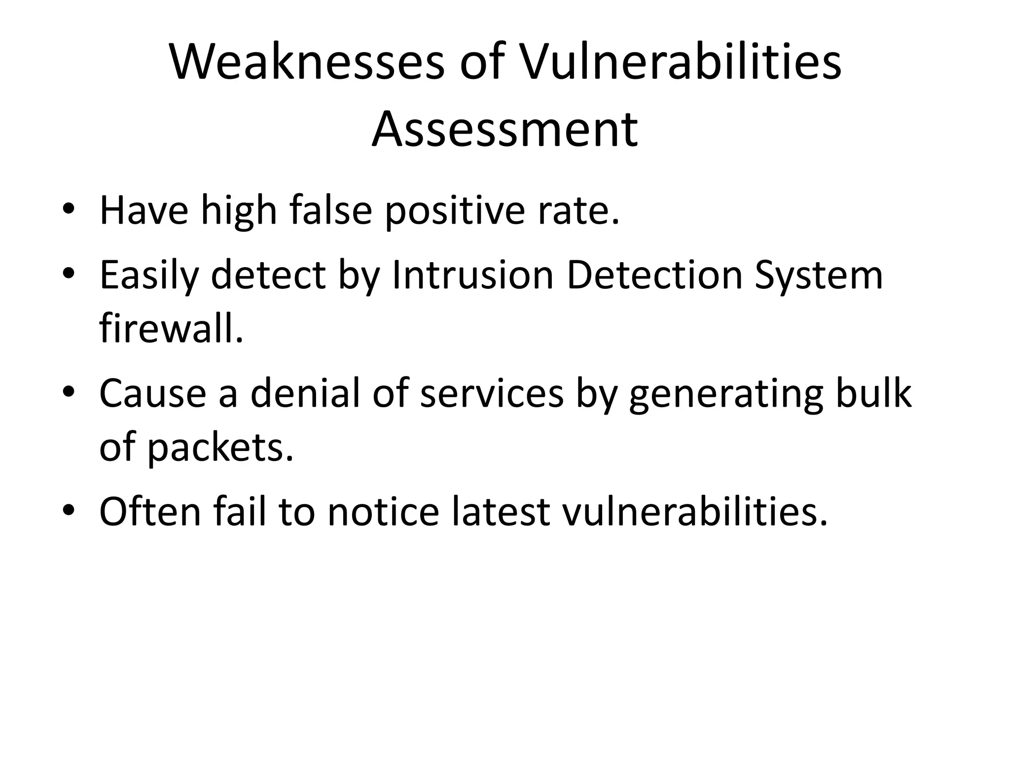 Vulnerability assessment and penetration testing | PPTX