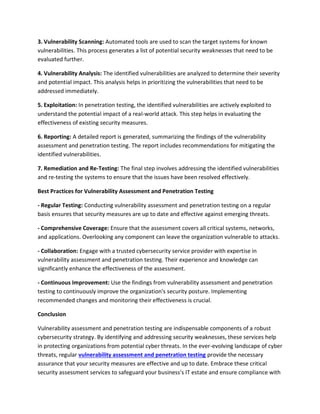 Understanding the Importance of Cyber Security Assessment Services ...