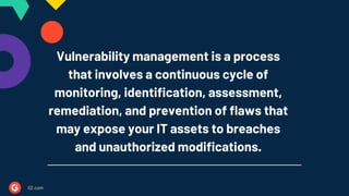 What is Vulnerability Management? | PDF | Information and Network Security | Computing