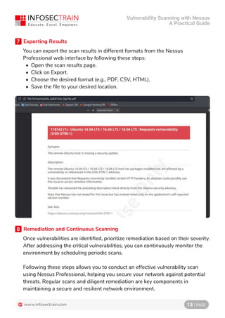 Vulnerability Scanning with Nessus A Practical Guide | PDF
