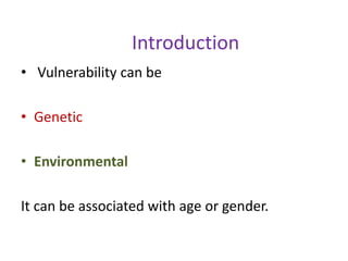 Vulnerability to mental illness | PPTX