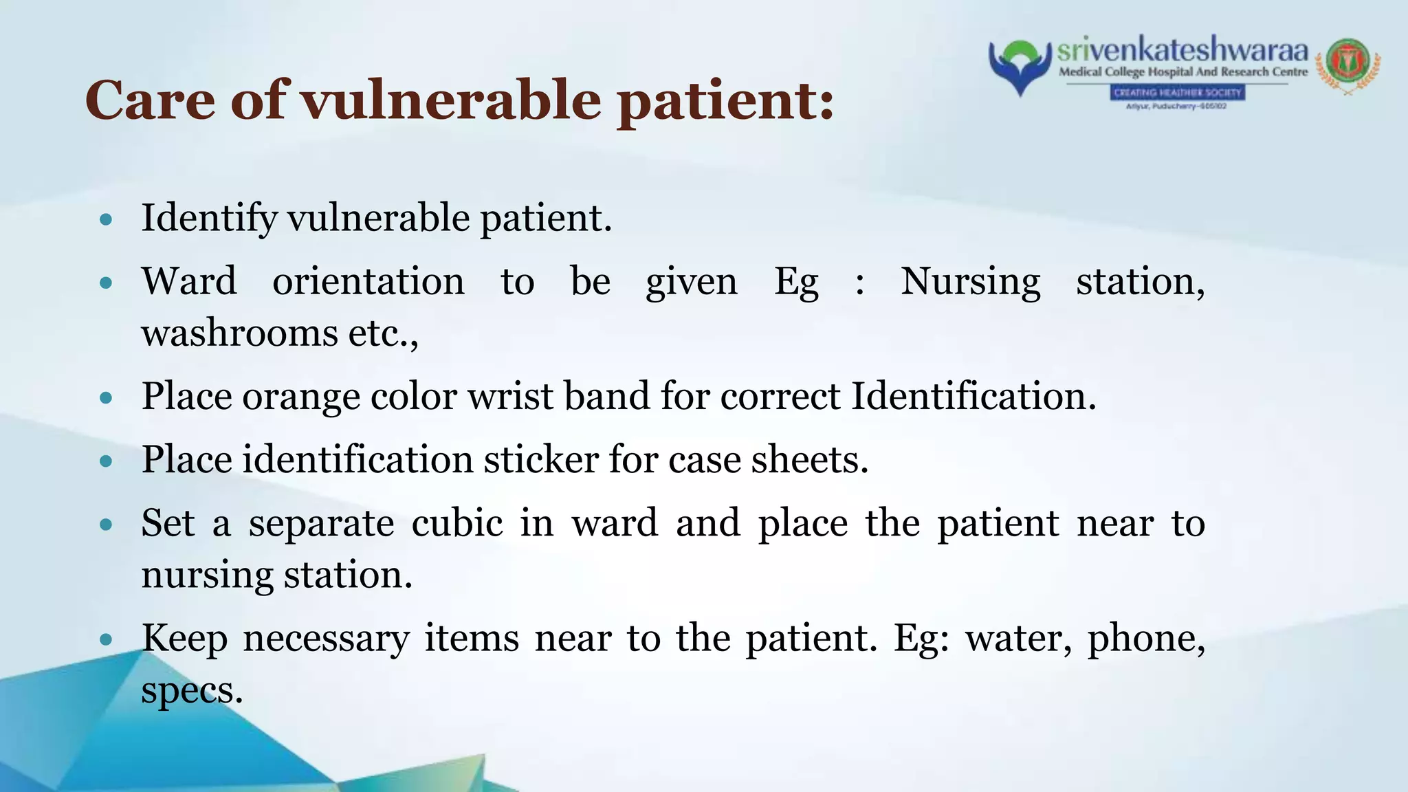 Vulnerable Patient Ppt Pptx