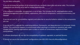vulnerable and outdated components.pptx