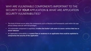 vulnerable and outdated components.pptx