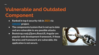 Vulnerable_and_outdated_components_suman.pptx