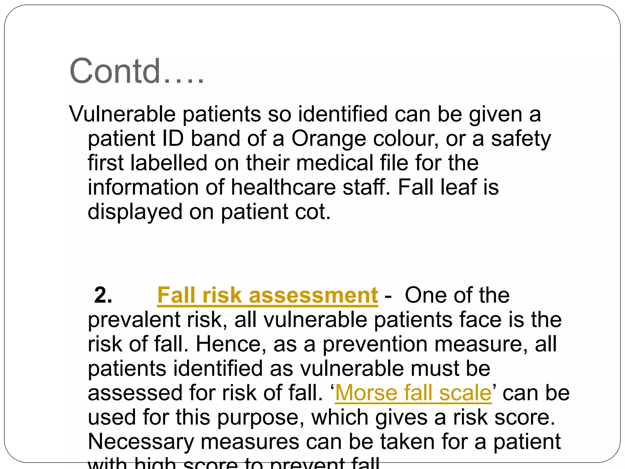 Vulnerable patient policy | PPTX