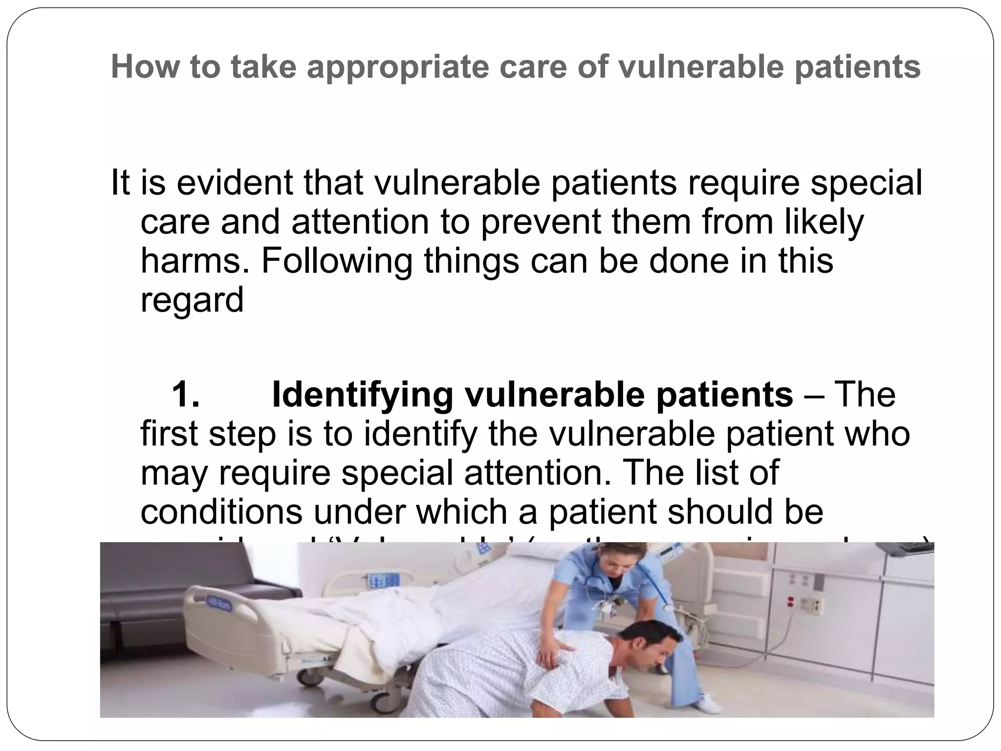 Vulnerable patient policy | PPTX
