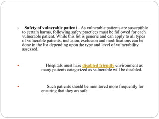 Vulnerable patient policy | PPTX