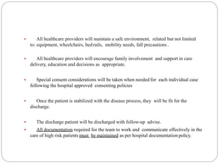 Vulnerable patient policy | PPTX