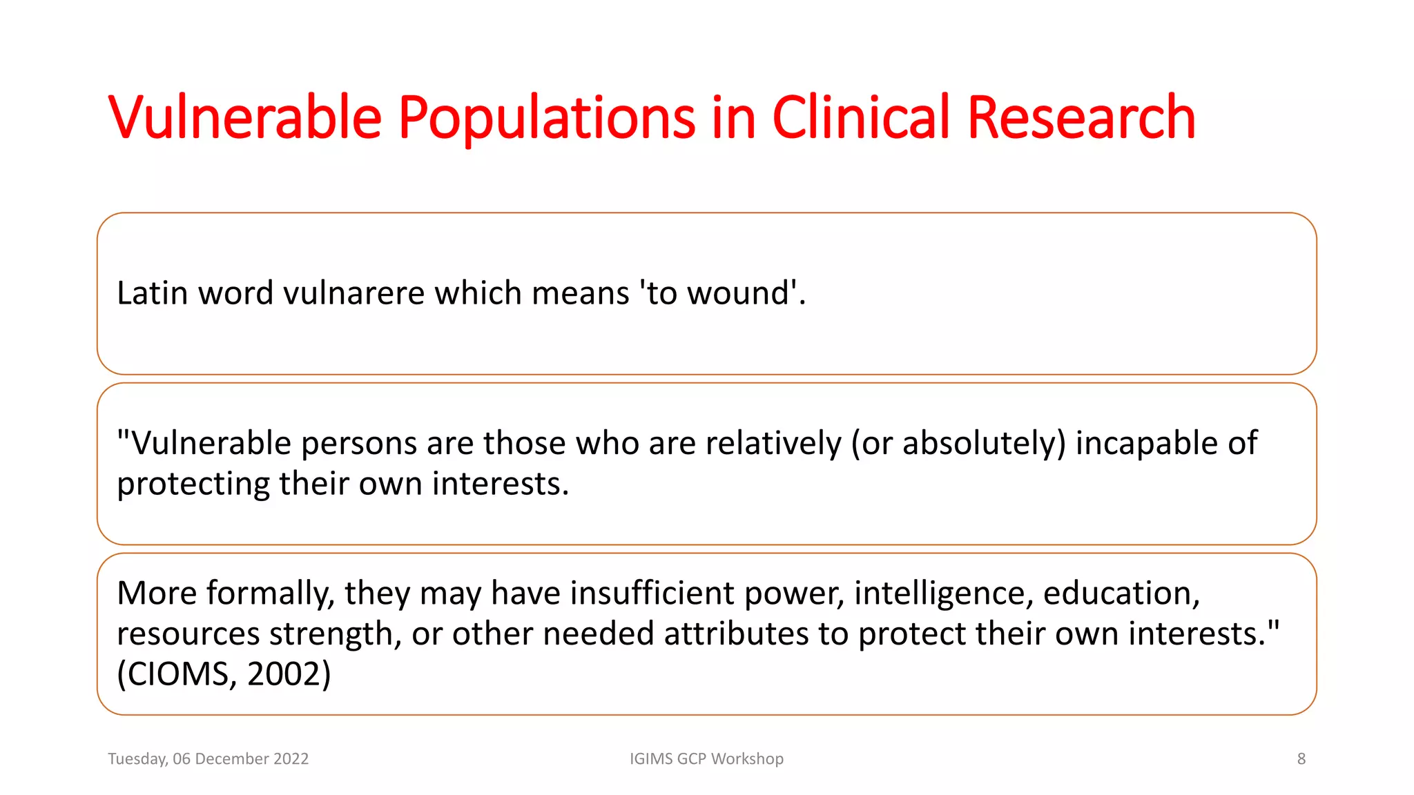 Vulnerable Populations in Clinical Research.pptx