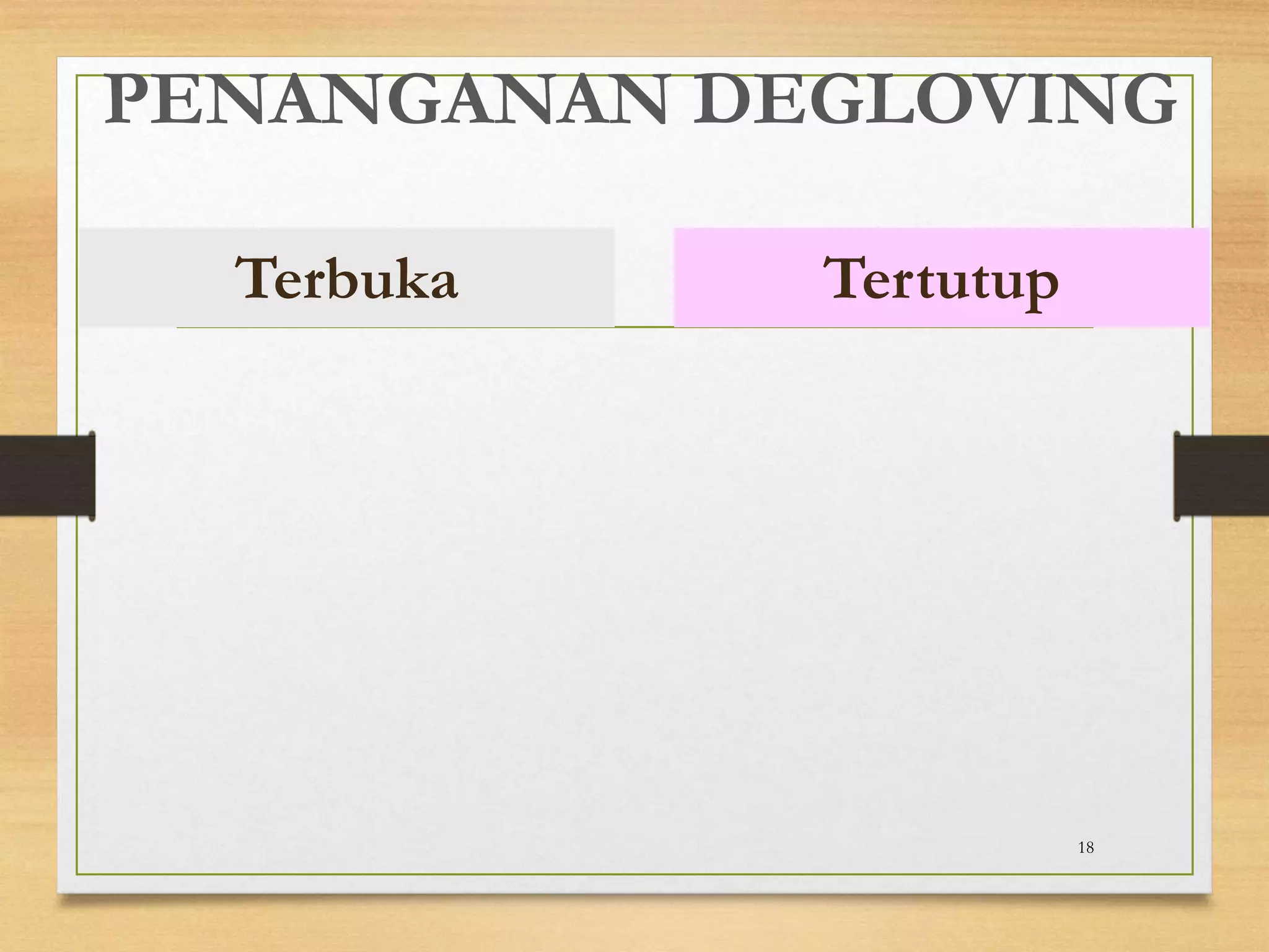 Vulnus degloving | PPTX