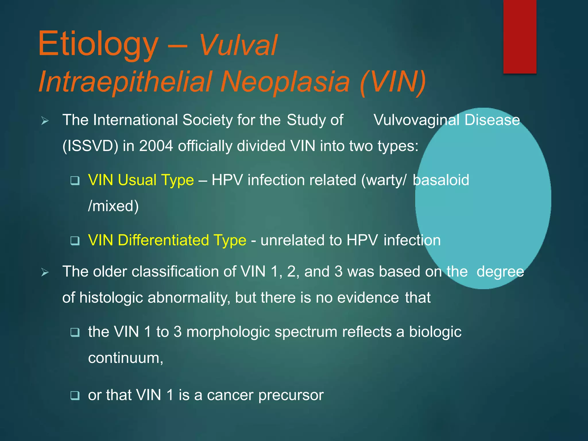 Vulval Cancer Diagnosis and Staging | PPTX