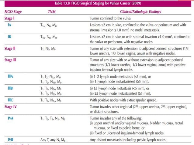 Vulval Cancer Diagnosis and Staging | PPTX | Cancer | Diseases and ...