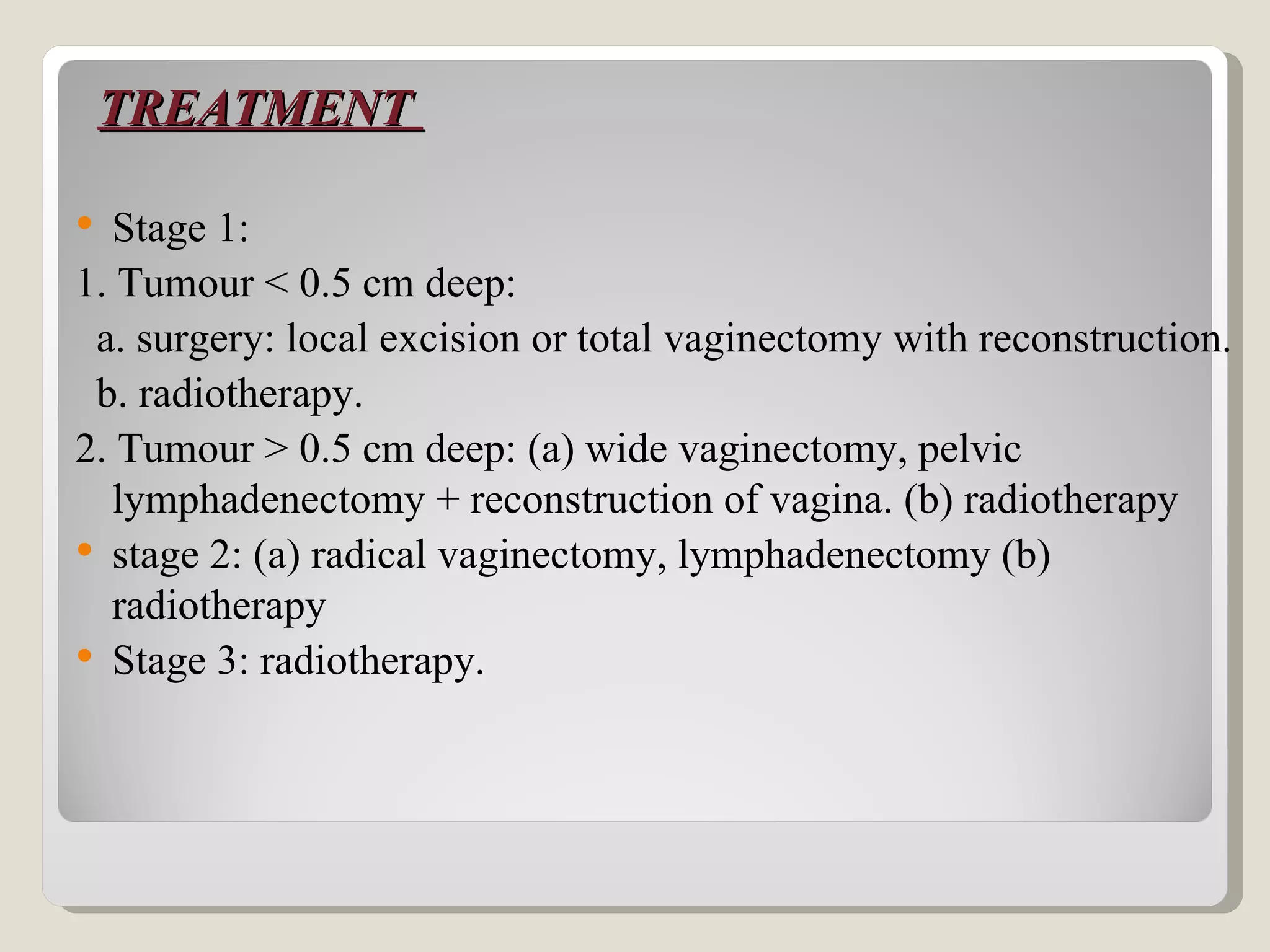 gynaecology.Vulval and vaginal benign and malignant conditions.(dr.mahabat) | PPT