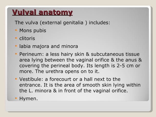 gynaecology.Vulval and vaginal benign and malignant conditions.(dr.mahabat) | PPT
