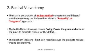 Vulval cancer evolution of management | PPTX