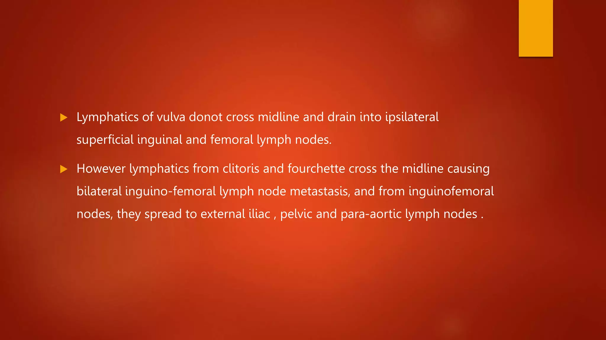 vulval cancer 🍁 | PPTX