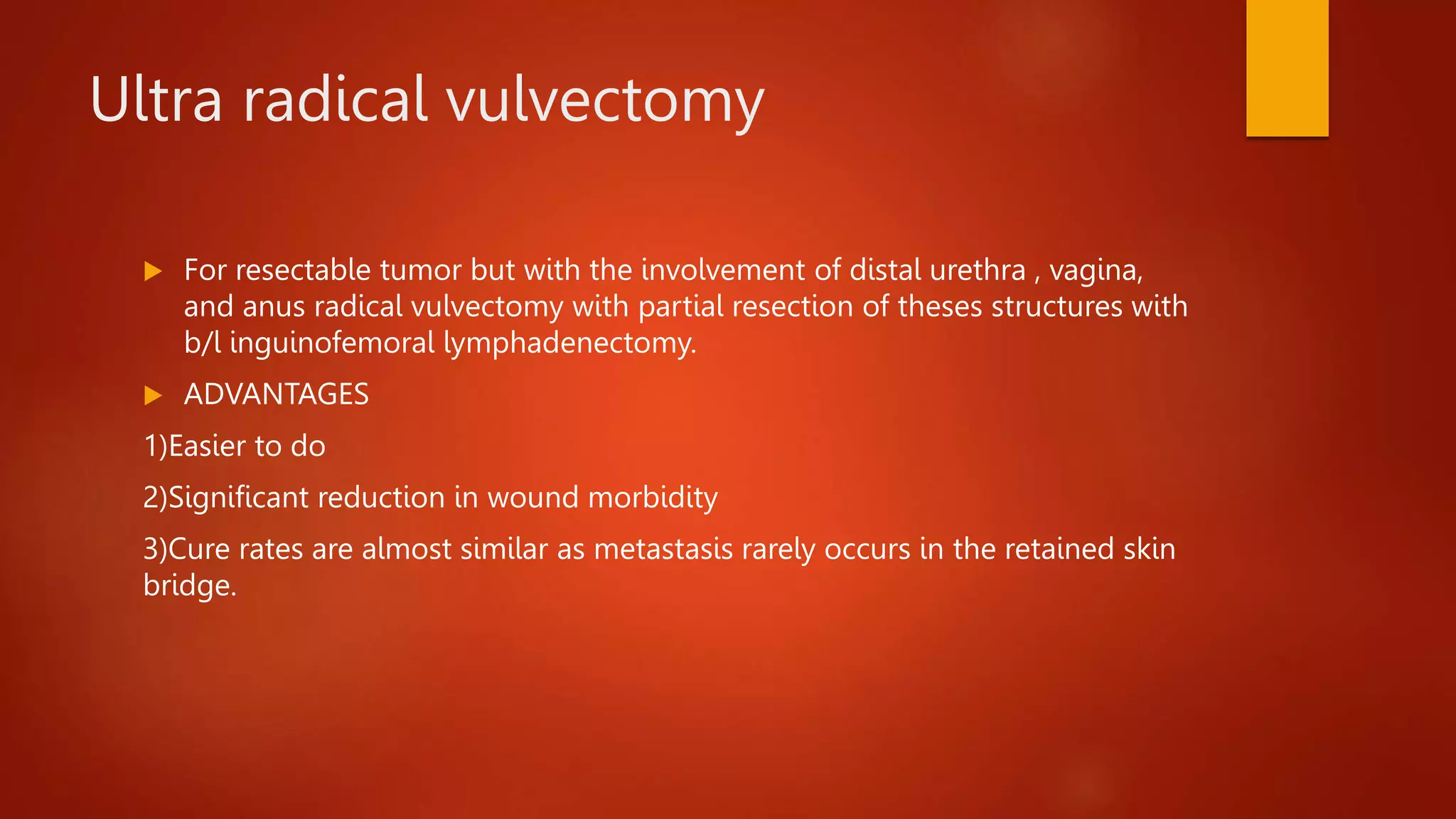 vulval cancer 🍁 | PPTX