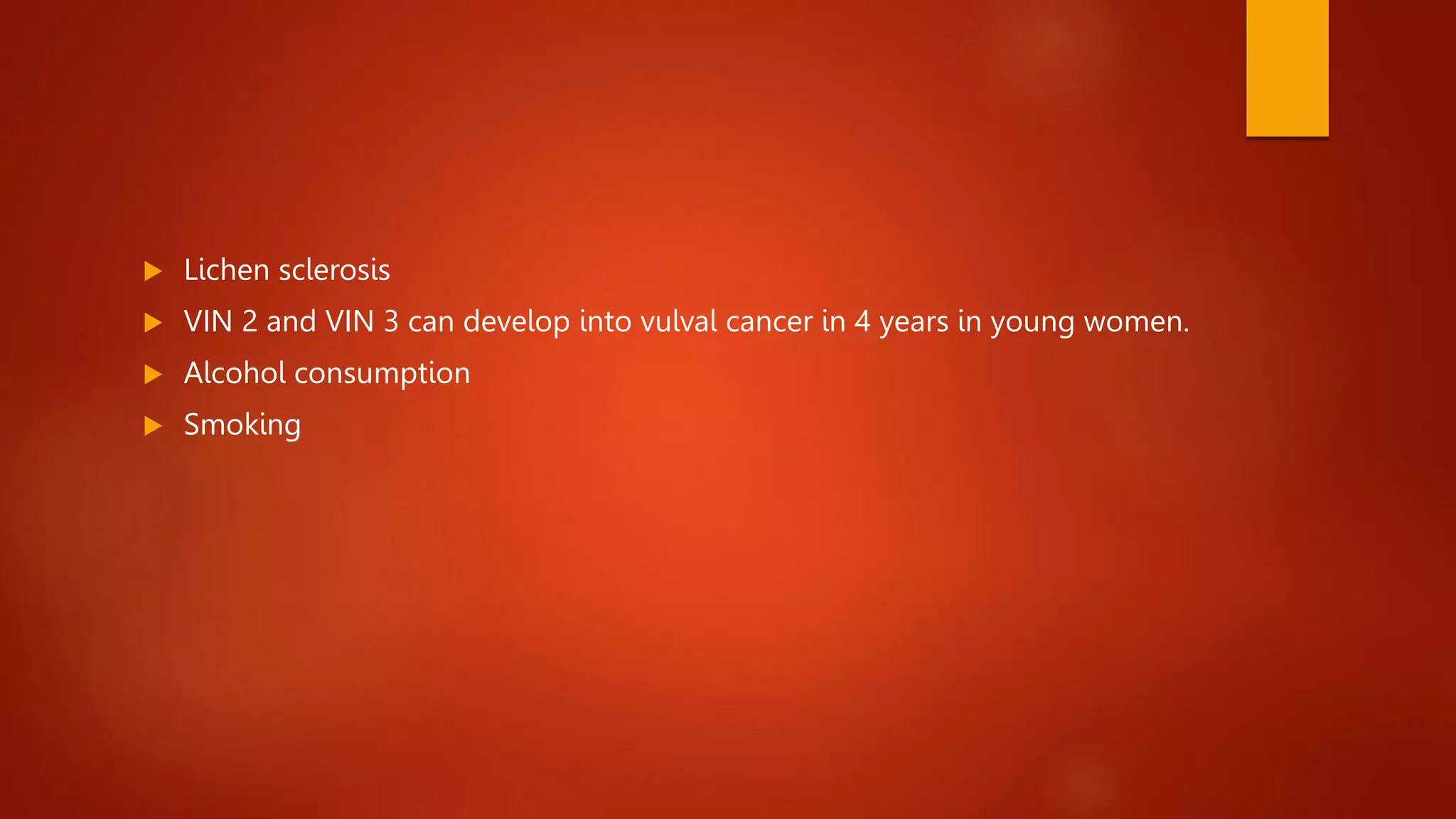 vulval cancer 🍁 | PPTX