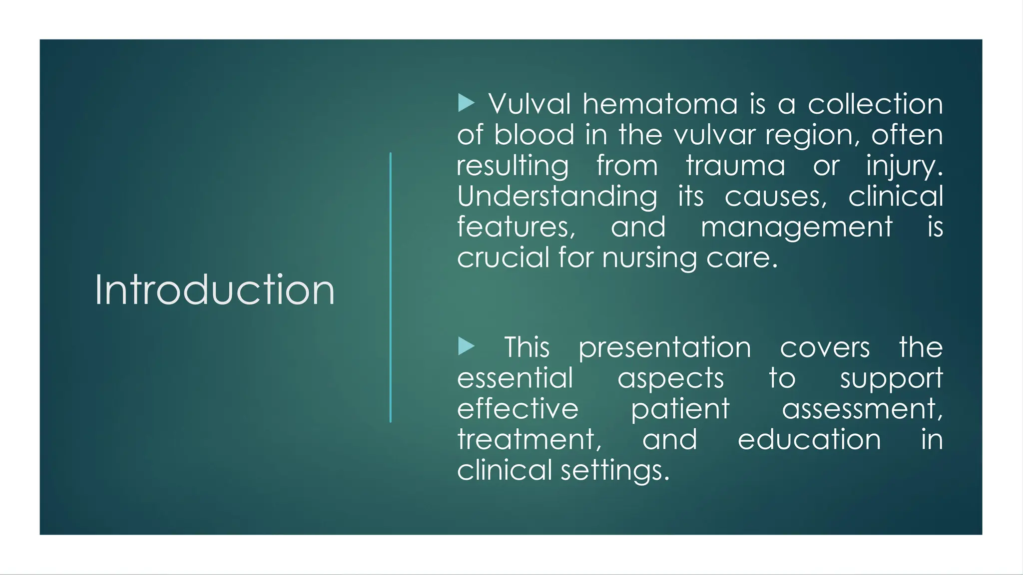 Vulvar Hematoma and its Management.pptx