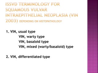 Vulval skin disorders | PPTX